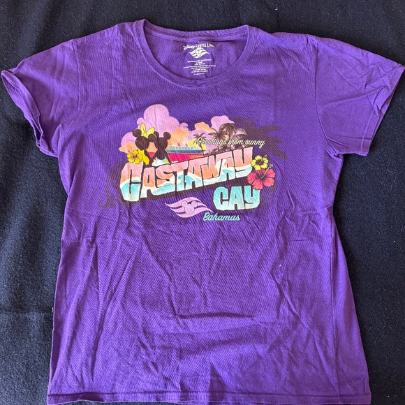 Disney | Tops | Disney Cruise Castaway Key Tshirt Xl | Poshmark